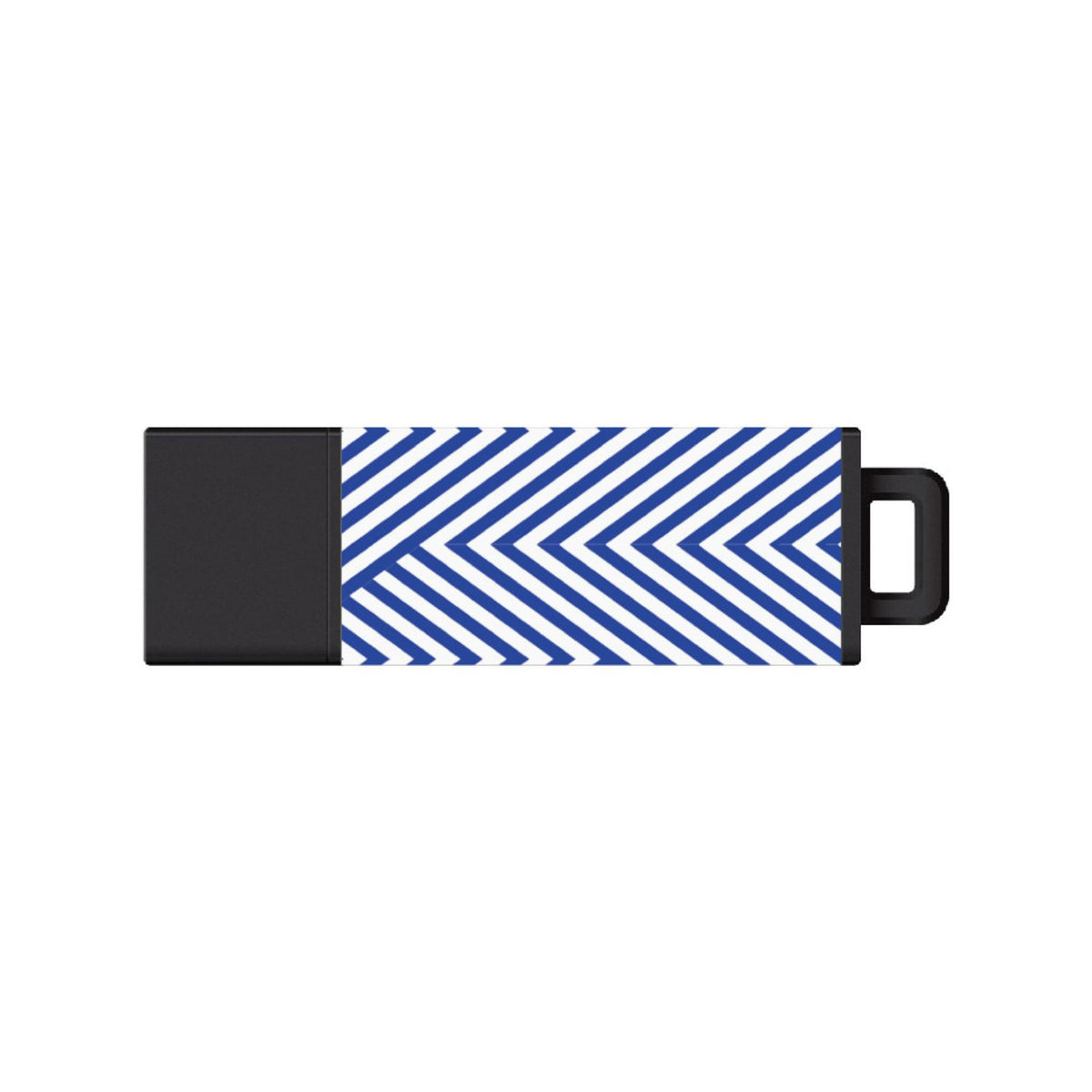 Blue Abstract French USB Flash Drive | OTM Essentials