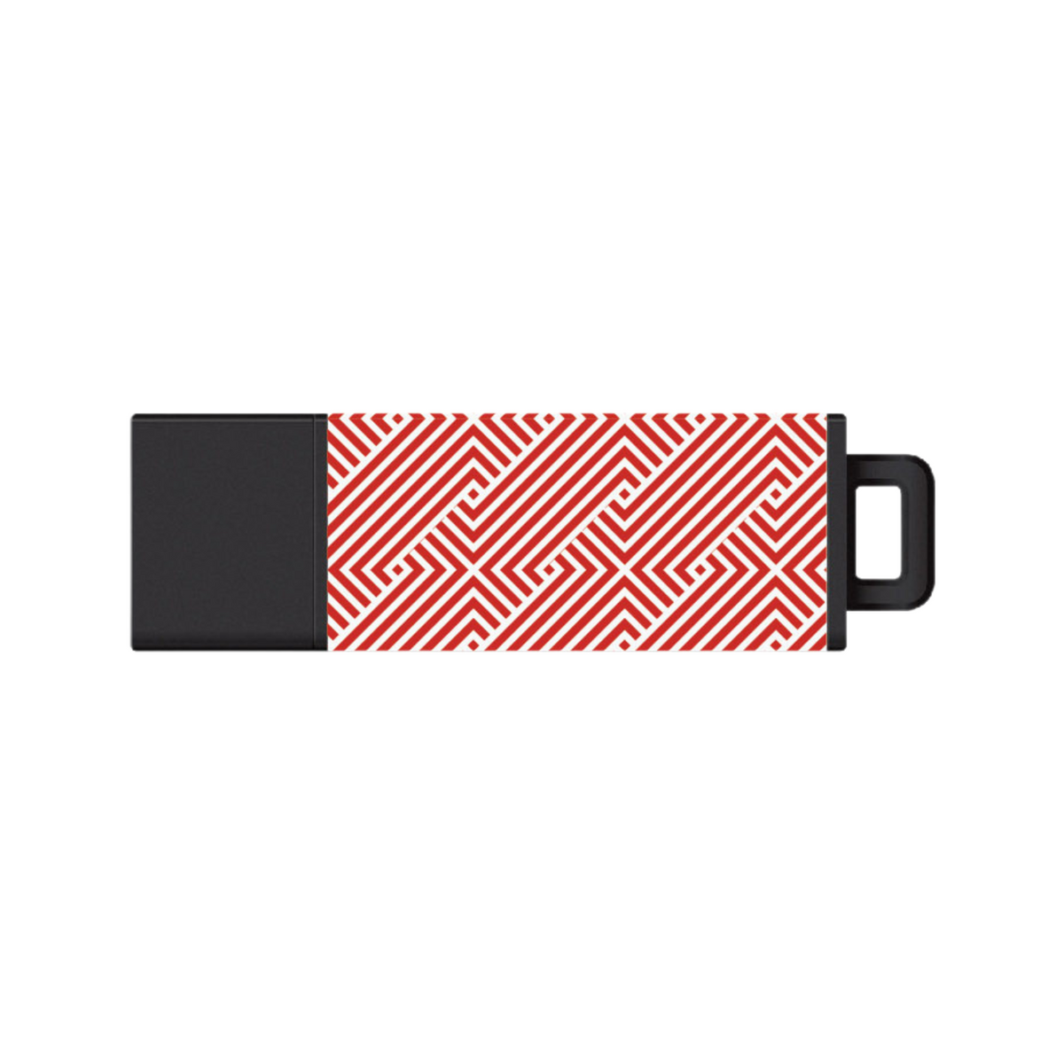 Red Stripes, USB Flash Drive | OTM Essentials